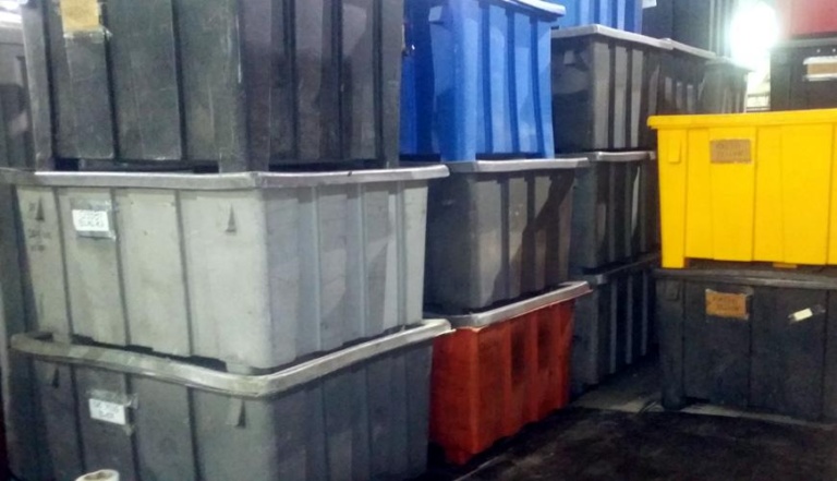 Bulk Storage Containers | Plastic Gaylord Containers - Rotomolding ...